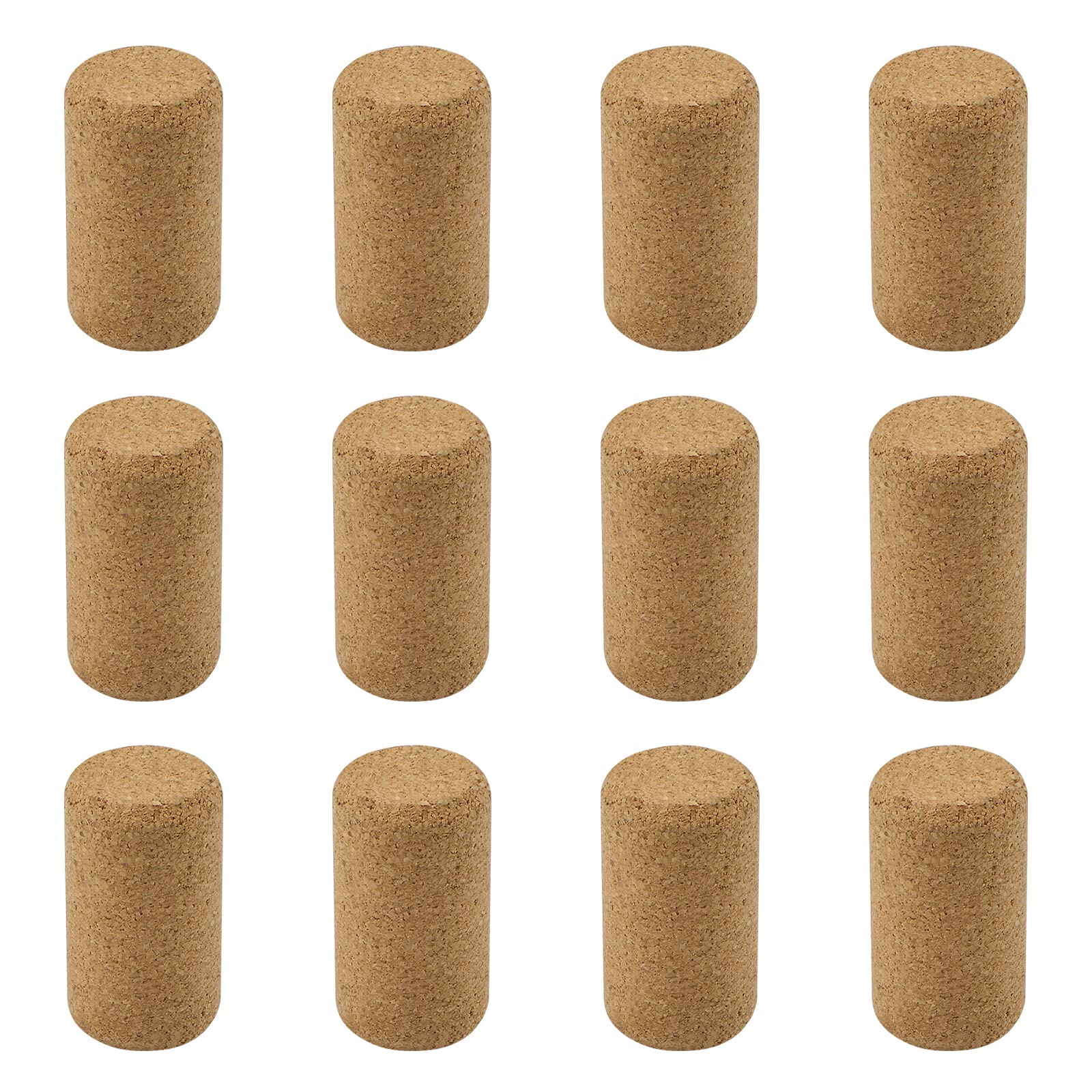 INCREWAY Wine Corks, 12 Pcs Straight Corks, Natural Wine Corks Premium ...