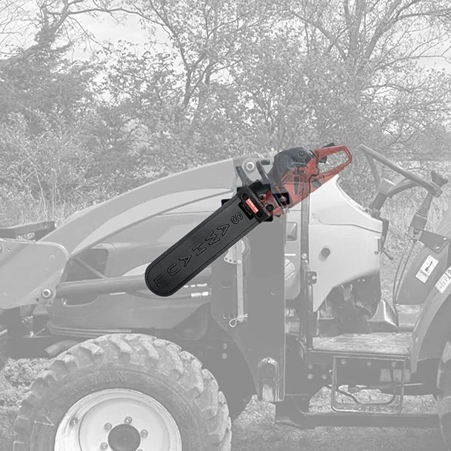 Amazon.com: SawHaul Universal Tractor Chainsaw Holder - Made in Kansas ...