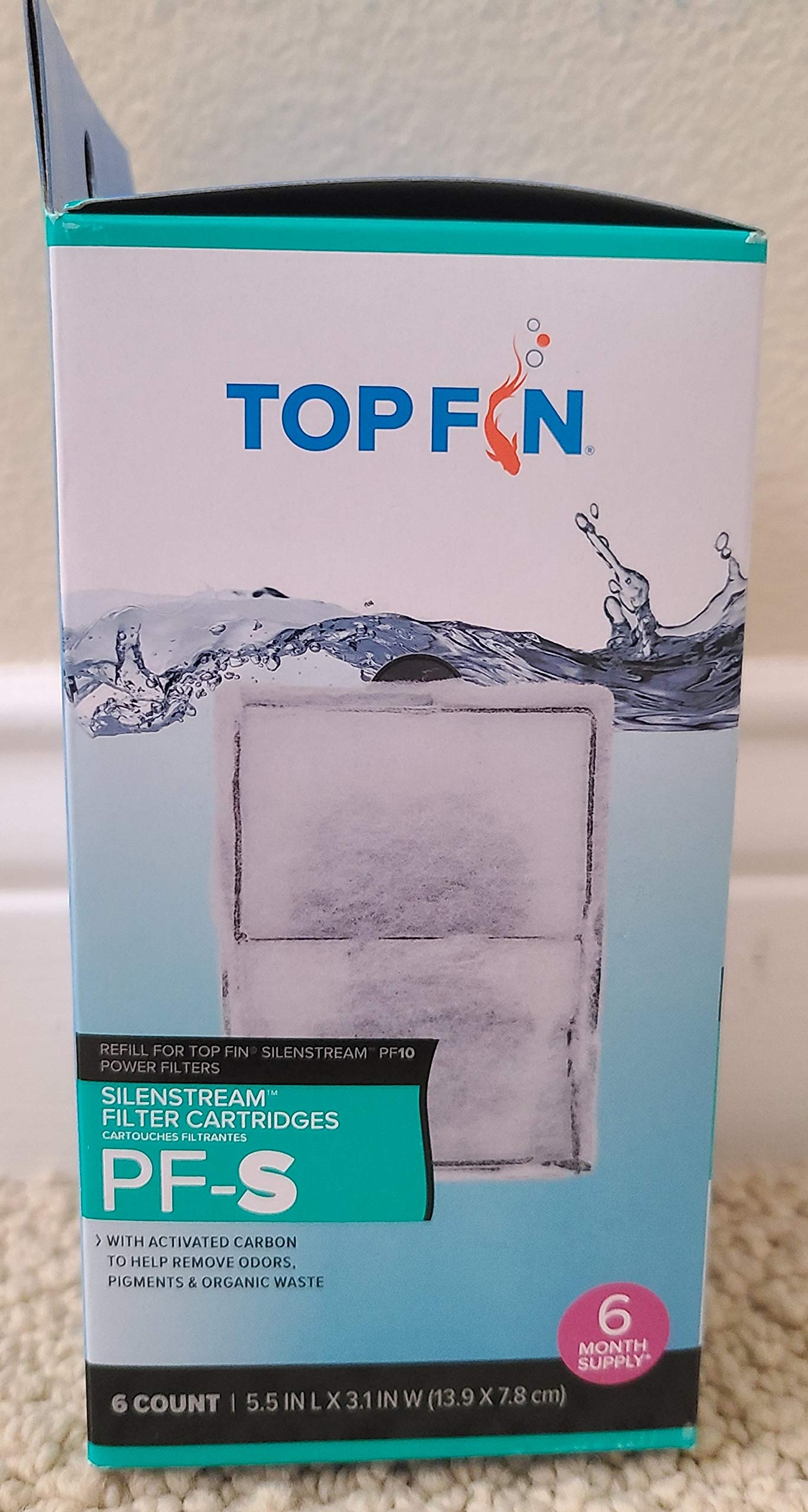 Snapklik.com : Top Fin Silenstream PF-S Small Filter Cartridges