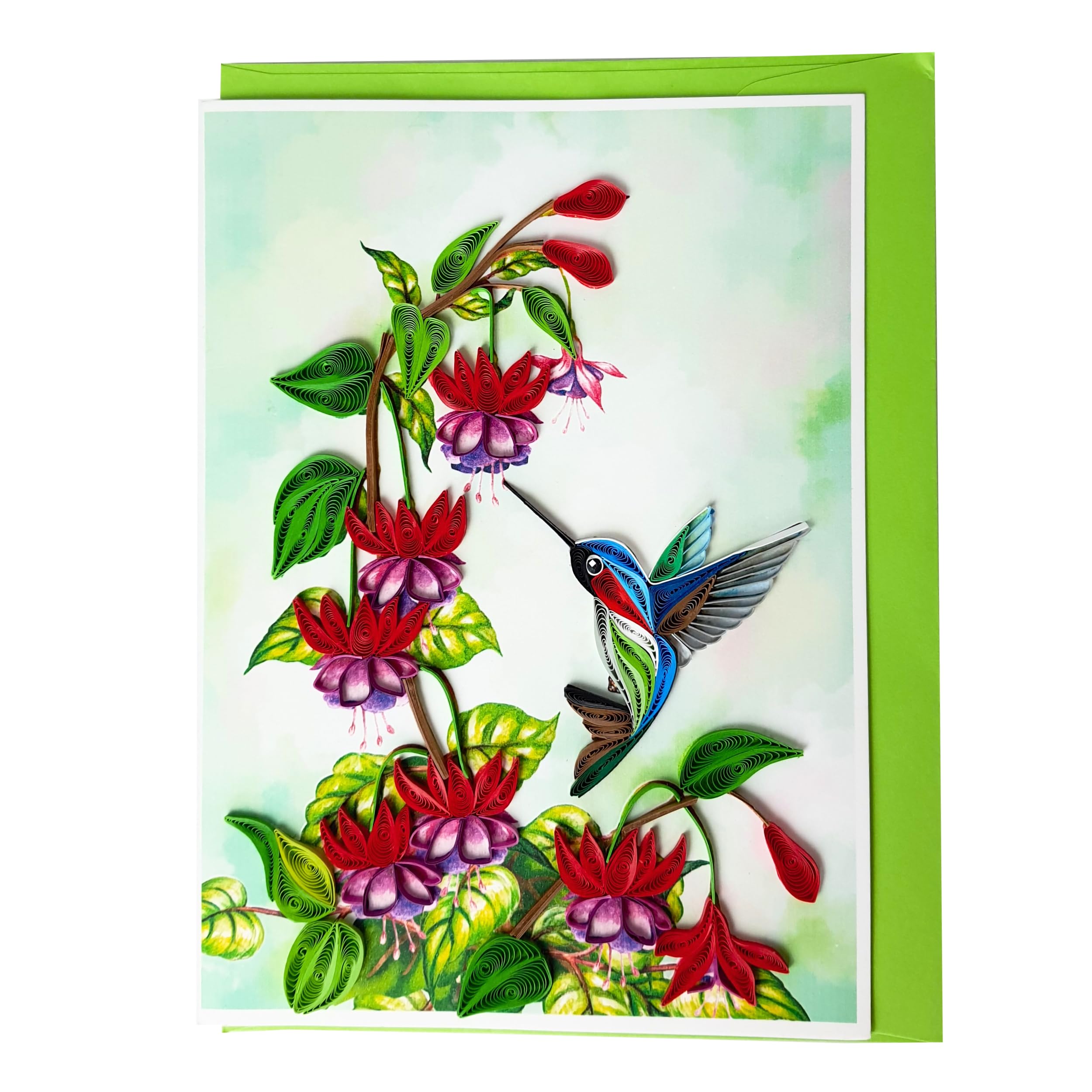 Amazon.com : HEARTAGS- Birthday Card for Women, 5x7 in Hummingbird ...
