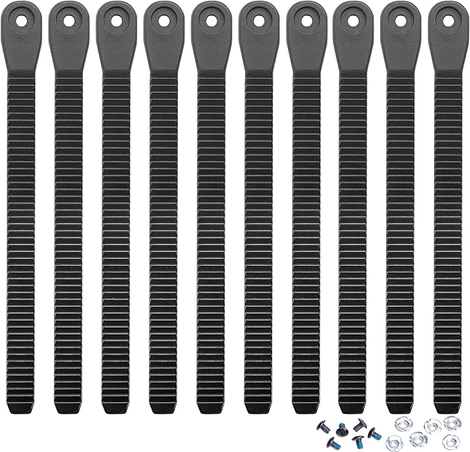 Amazon.com : 10 PCS Snowboard Ankle Bindings Straps-8.2 Inch Snowboard ...