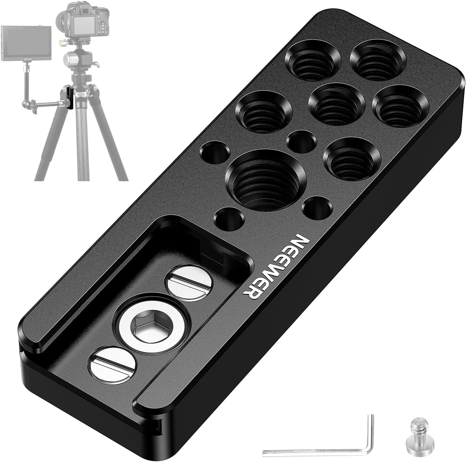 Amazon.com : NEEWER Multipurpose Cheese Plate Battery Backboard ...