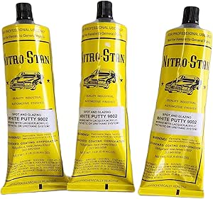 Amazon.com: Auto Paint Pro NITROSTAN Nitro Stan Spot and Glazing Putty ...