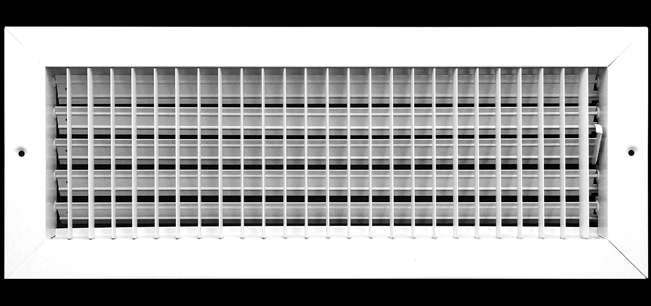 18"w X 6"h Adjustable AIR Supply Diffuser - HVAC Vent Cover Sidewall or ...