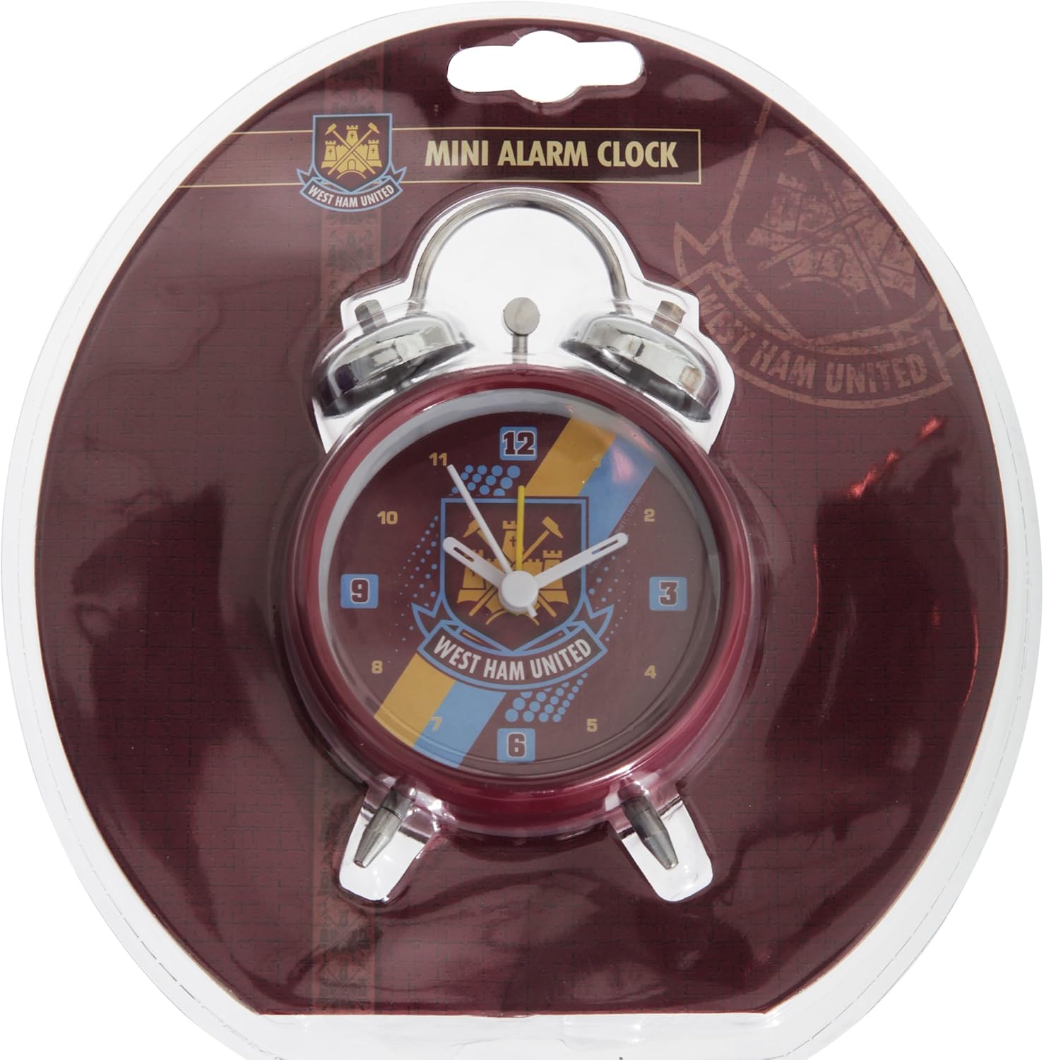 Amazon.com: West Ham Stripe Alarm Clock : Home & Kitchen