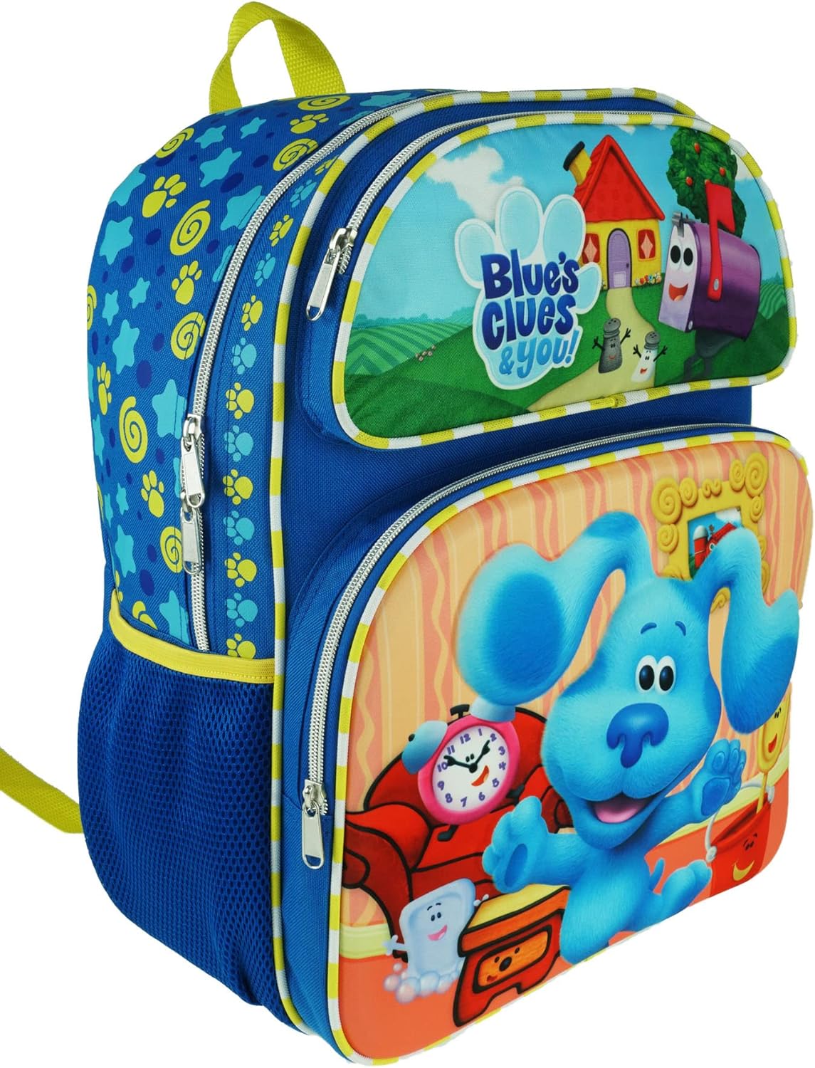 Nickelodeon Blues Clue – Mochila grande moldeada en 3D de EVA Azul ...