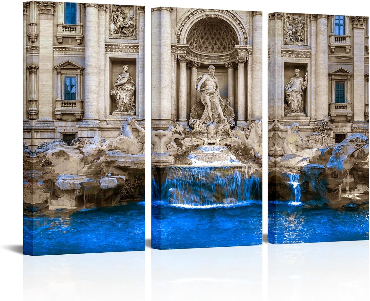 Amazon.com: FuShvre Baroque Canvas Wall Art Italy Rome Architecture ...