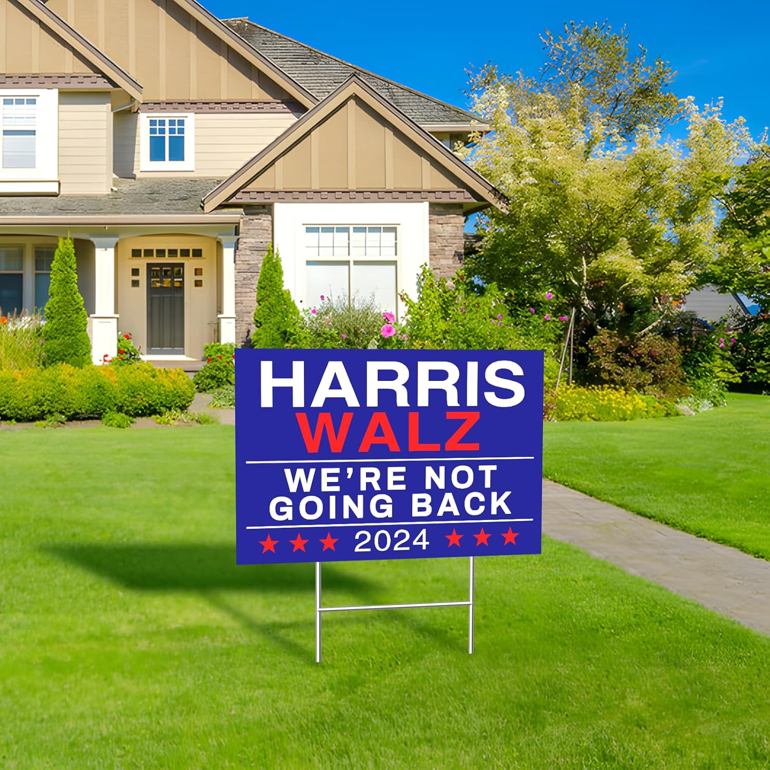 Harris Walz 2024 Yard Sign, Kamala Harris Tim Walz Waltz sold by ...