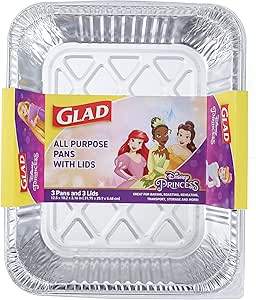 Amazon.com: Glad Disposable Aluminum All Purpose Pans in Disney ...
