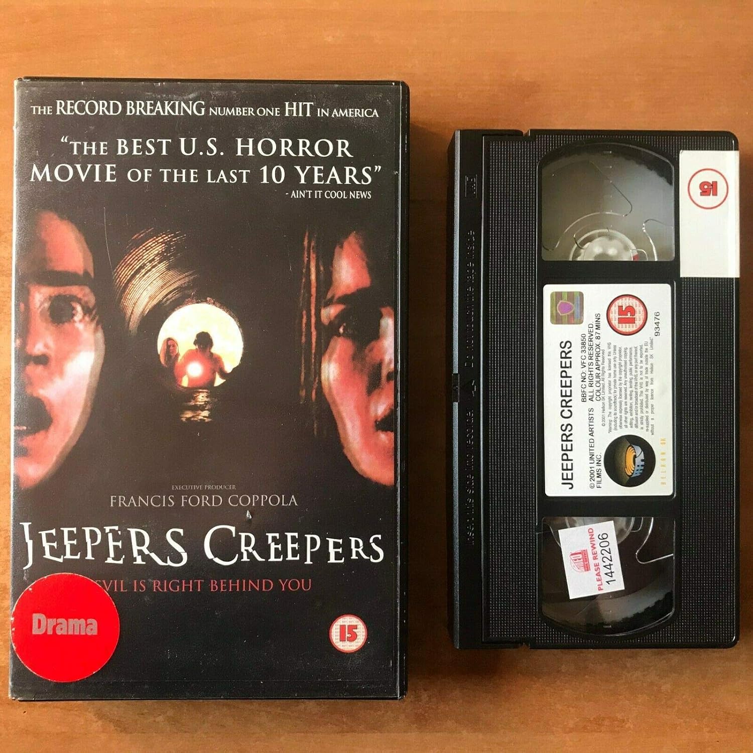Jeepers Creepers [VHS] : Gina Philips, Justin Long, Jonathan Breck ...