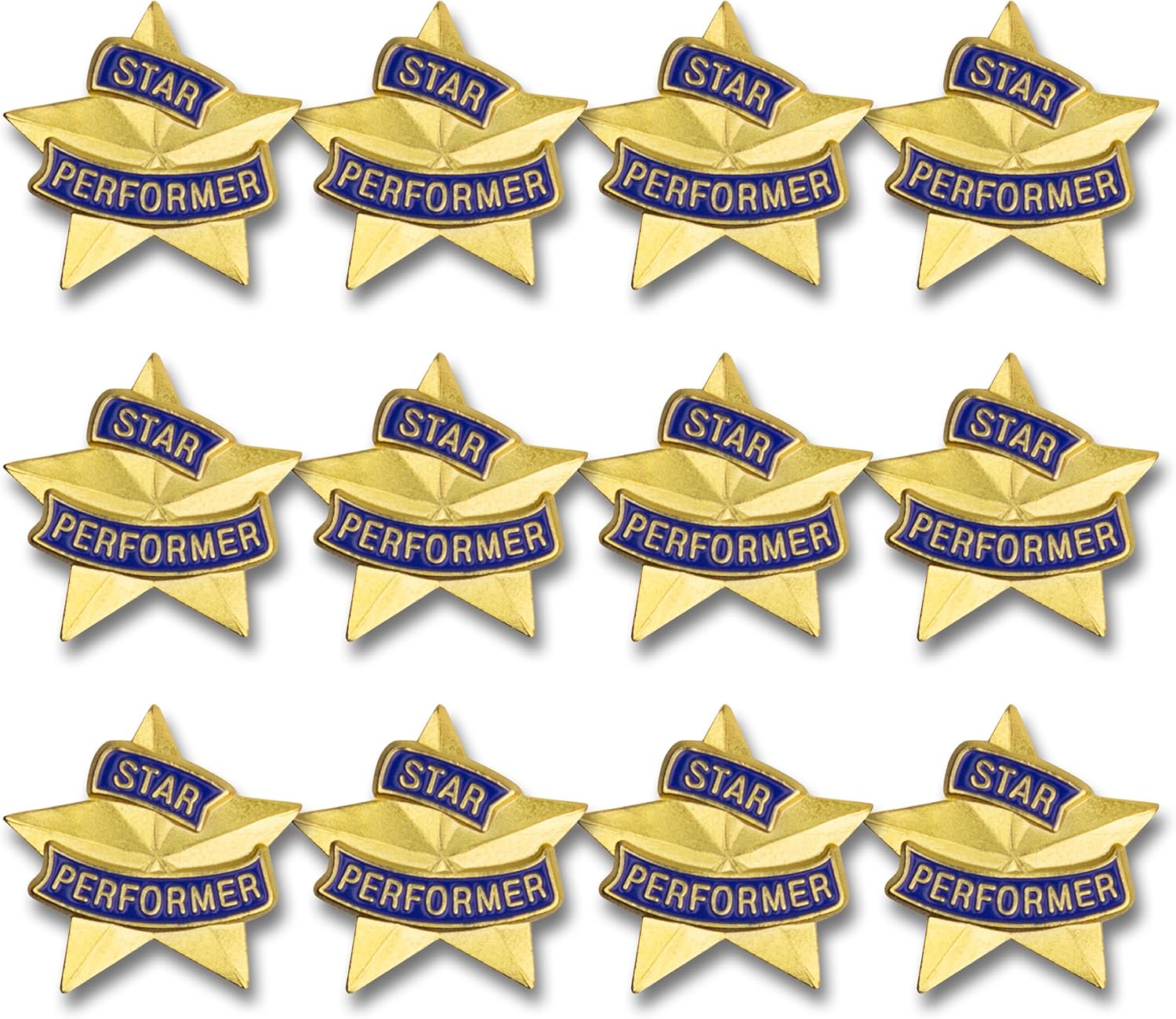 Amazon.com: SHOP AWARDS AND GIFTS Star Performer Lapel Pins for ...