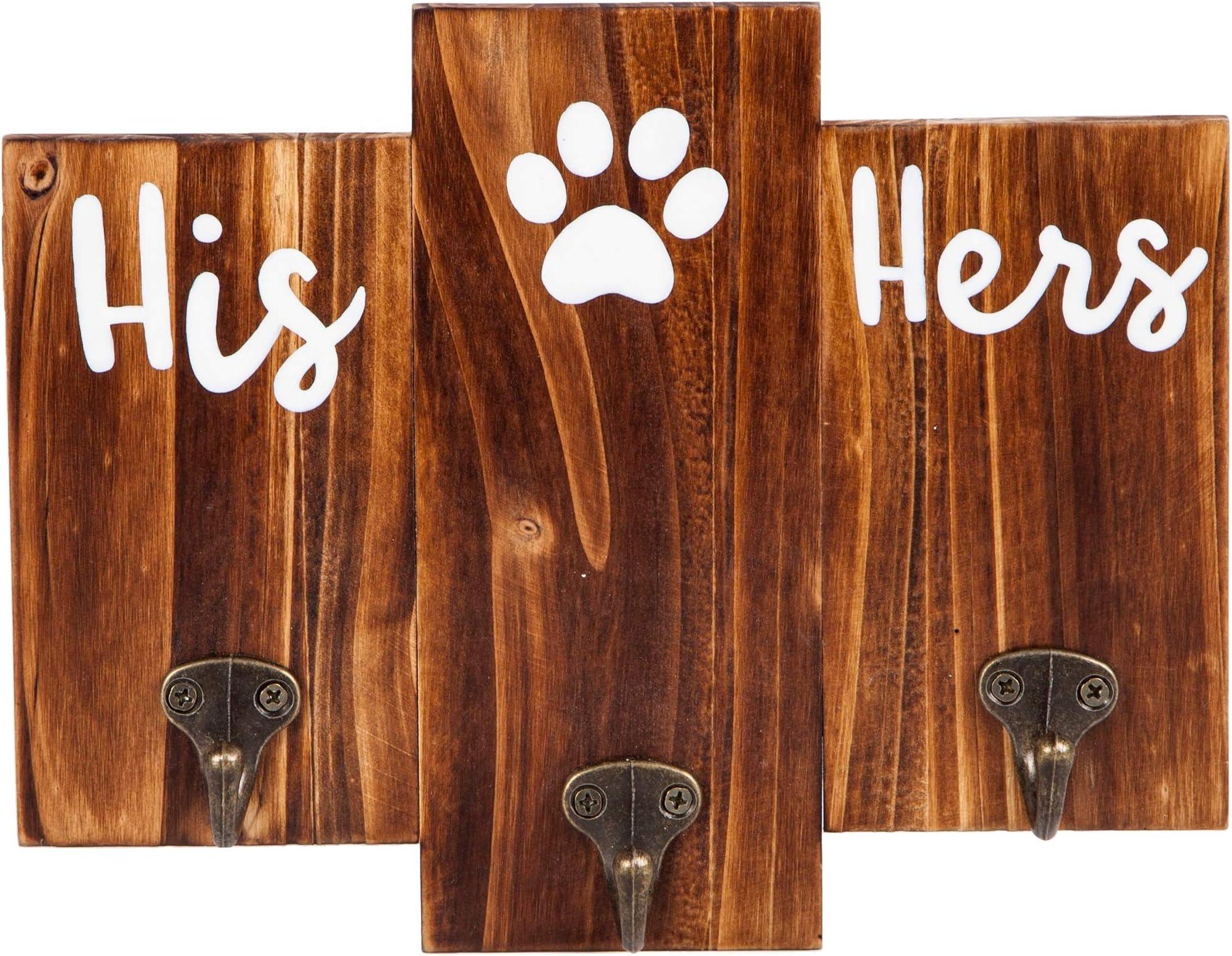 Amazon.com: TBFM His Her Dog Key Holder – Unique 10 x 8 His and Hers ...
