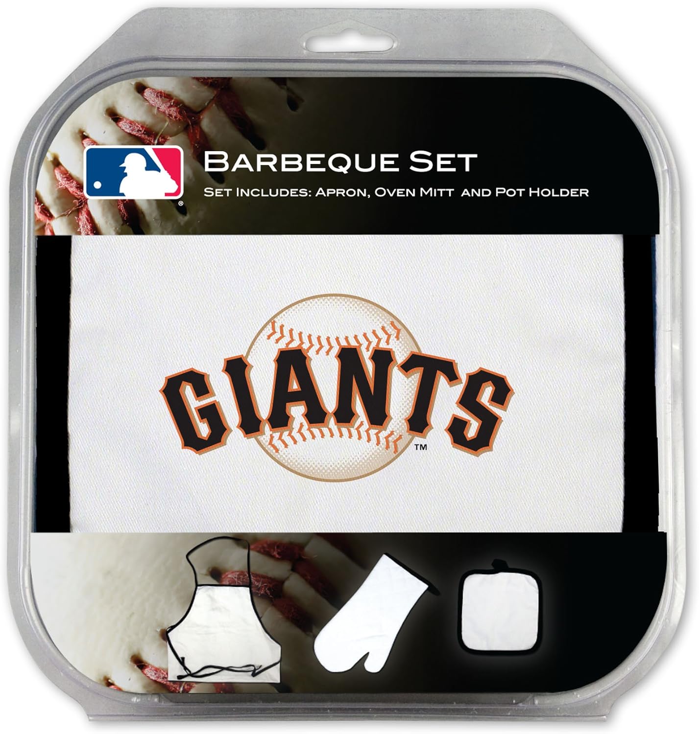 Amazon.com : MLB San Francisco Giants Tailgate Set : Sports Fan Aprons ...