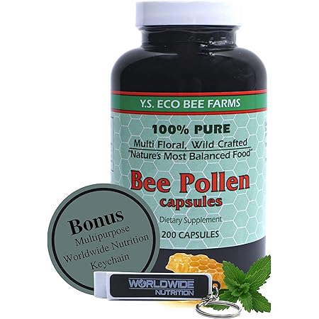 Amazon.com: Y.S. Eco Bee Farms 100% Pure, Wild Crafted Bee Pollen ...