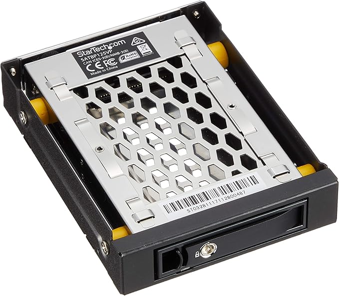 StarTech.com 2.5 SATA Drive Hot Swap Bay - for 3.5” Front Bay - Anti ...
