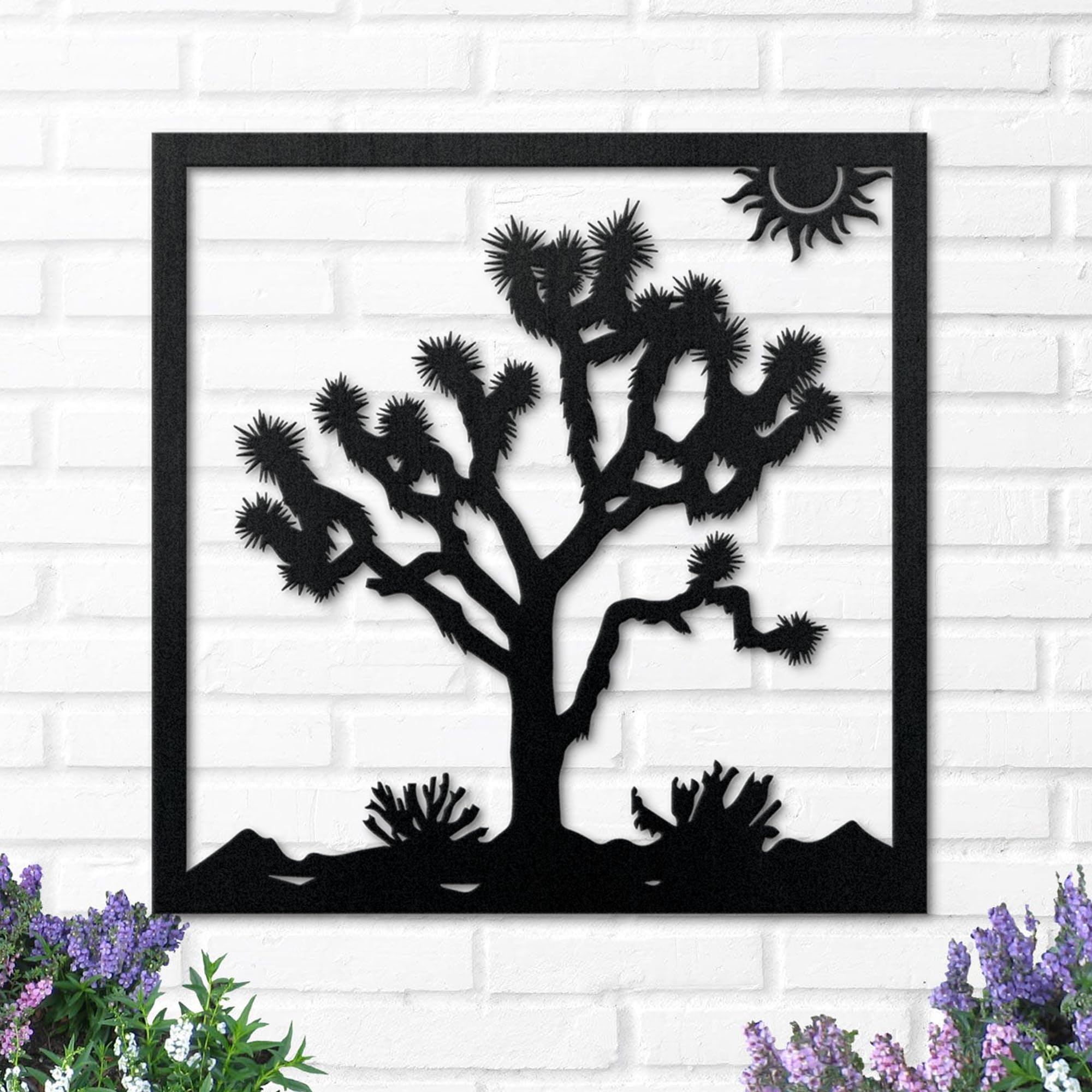 Joshua Tree Silhouette Black And White Joshua Tree Silhouette Black