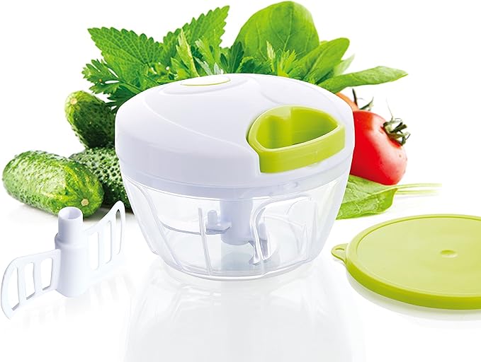 Quick Chop - Food Chopper - Pull Cord - Chops, Slices, Mixes, & Whips ...