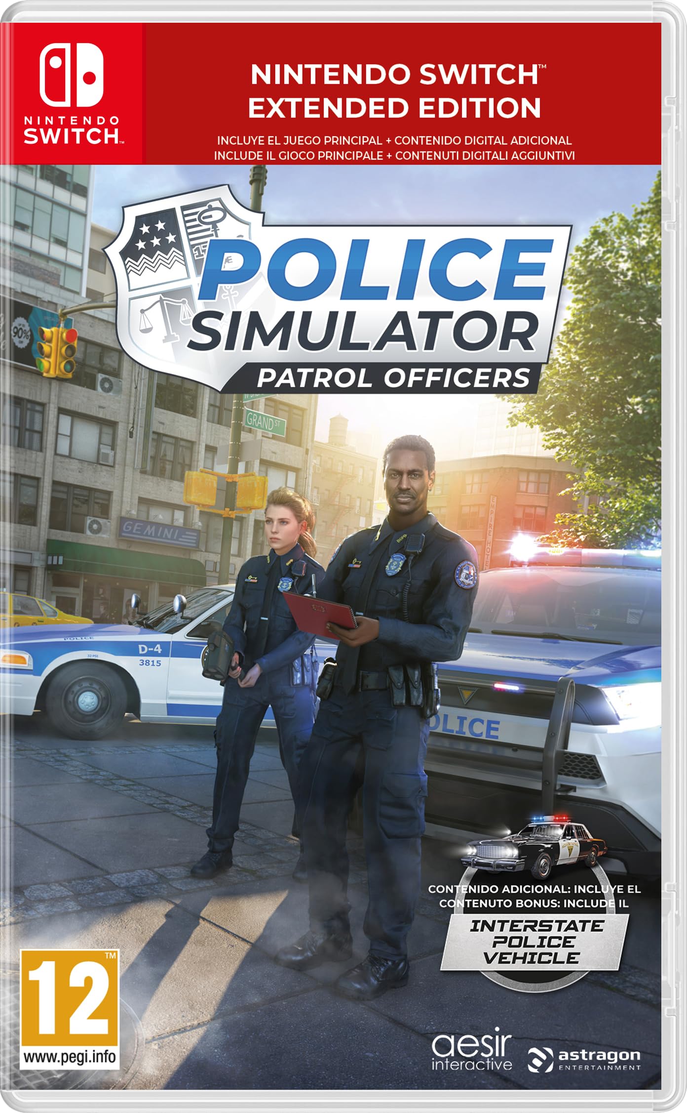 Police Simulator: Patrol Officers - Extended Edition - Switch : Amazon ...