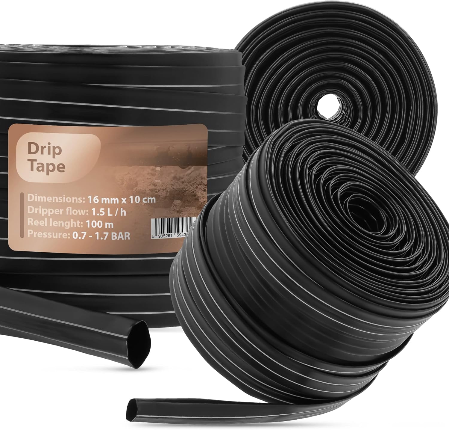 Drip Tape Irrigation Hose 16 mm x 10 cm 100 m Drip Irrigation ...
