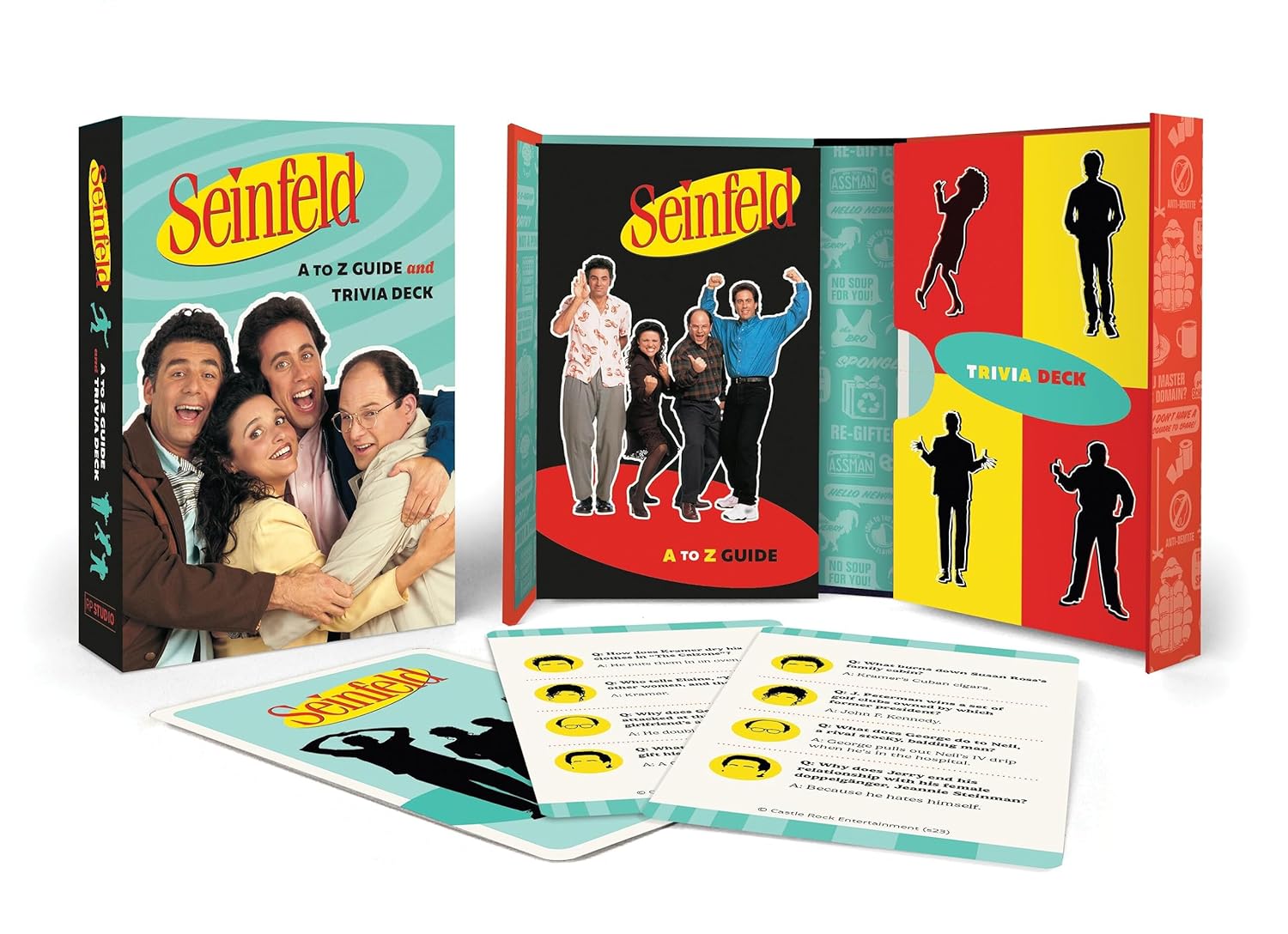 Buy Seinfeld: A to Z Guide and Trivia Deck (Beginners) Book Online at ...