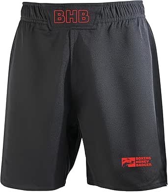 Amazon.com: Boxing Honey Badger BJJ Shorts MMA Fight Shorts, Premium ...