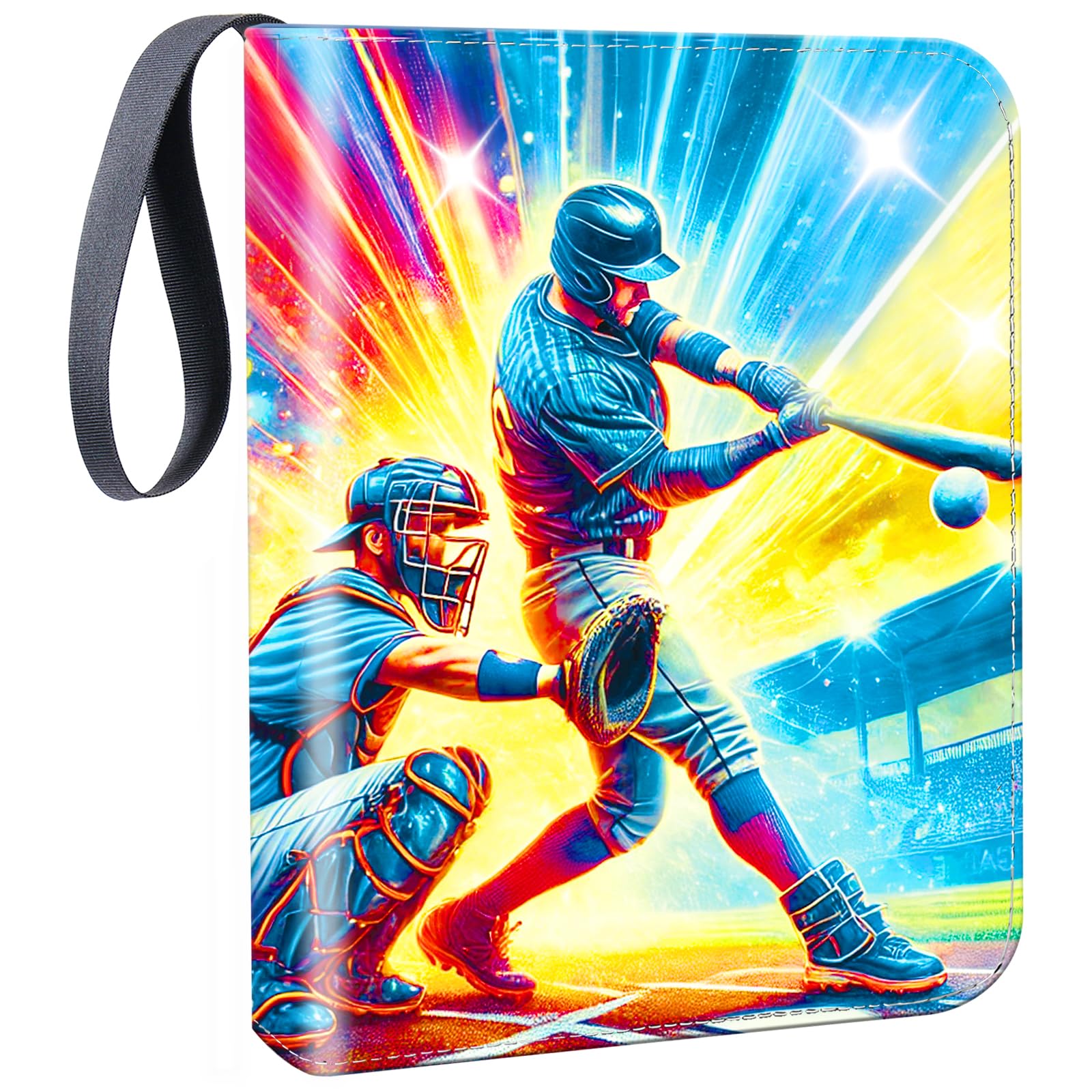 Amazon.com: Zipper Card Binder for 900 Baseball Trading Cards, Premium ...