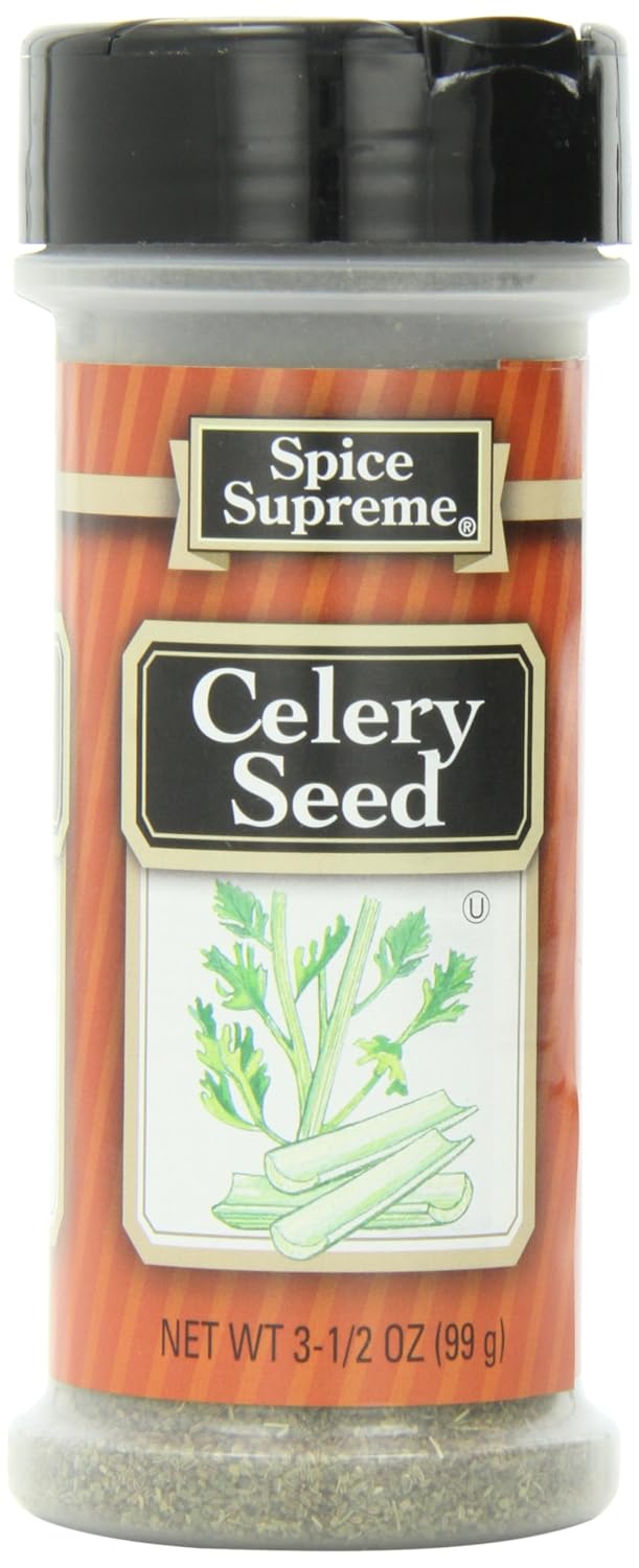 Amazon.com : Spice Supreme Celery Seed, Whole, 3.5-Ounce (Pack of 12 ...