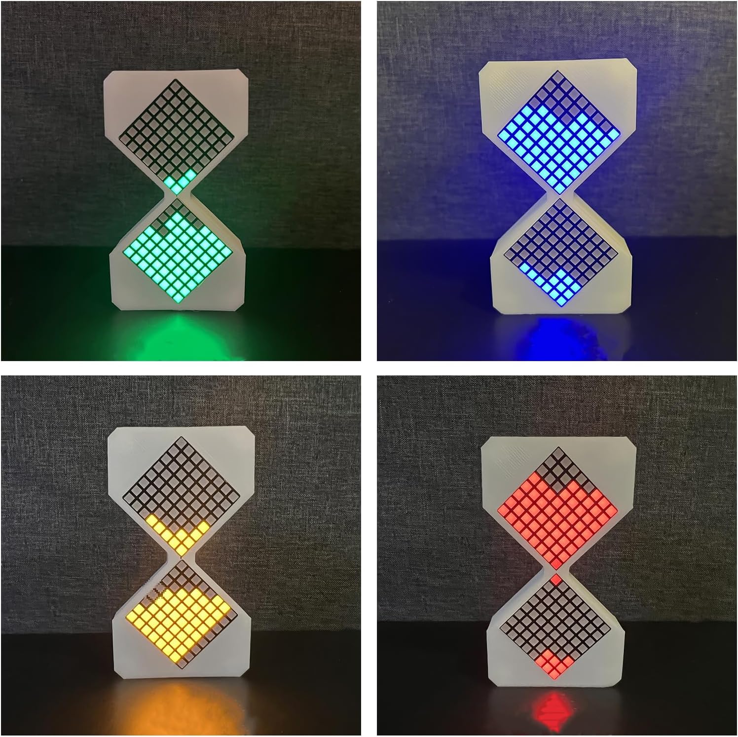 Amazon.com: 3D Printed Electronic Hourglass, 2024 New 3D Digital ...