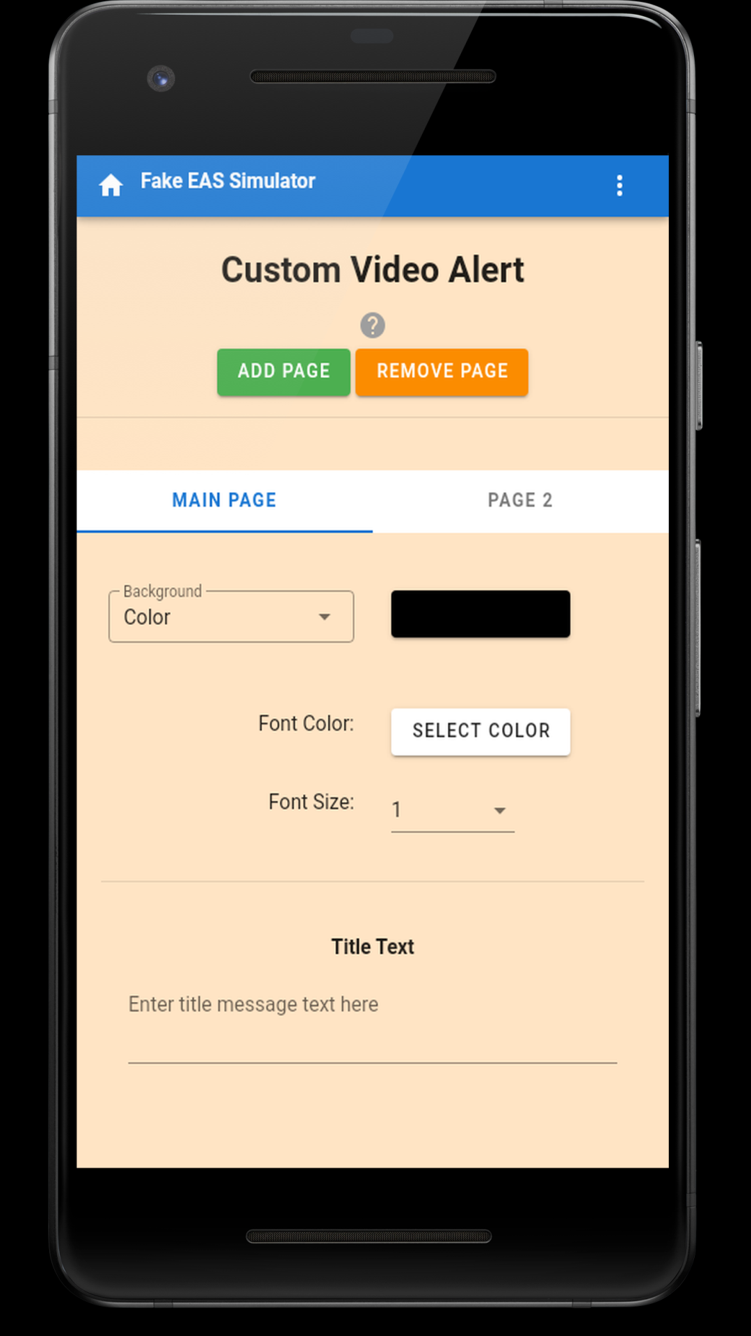 Fake EAS Sounds Simulator - App on Amazon Appstore