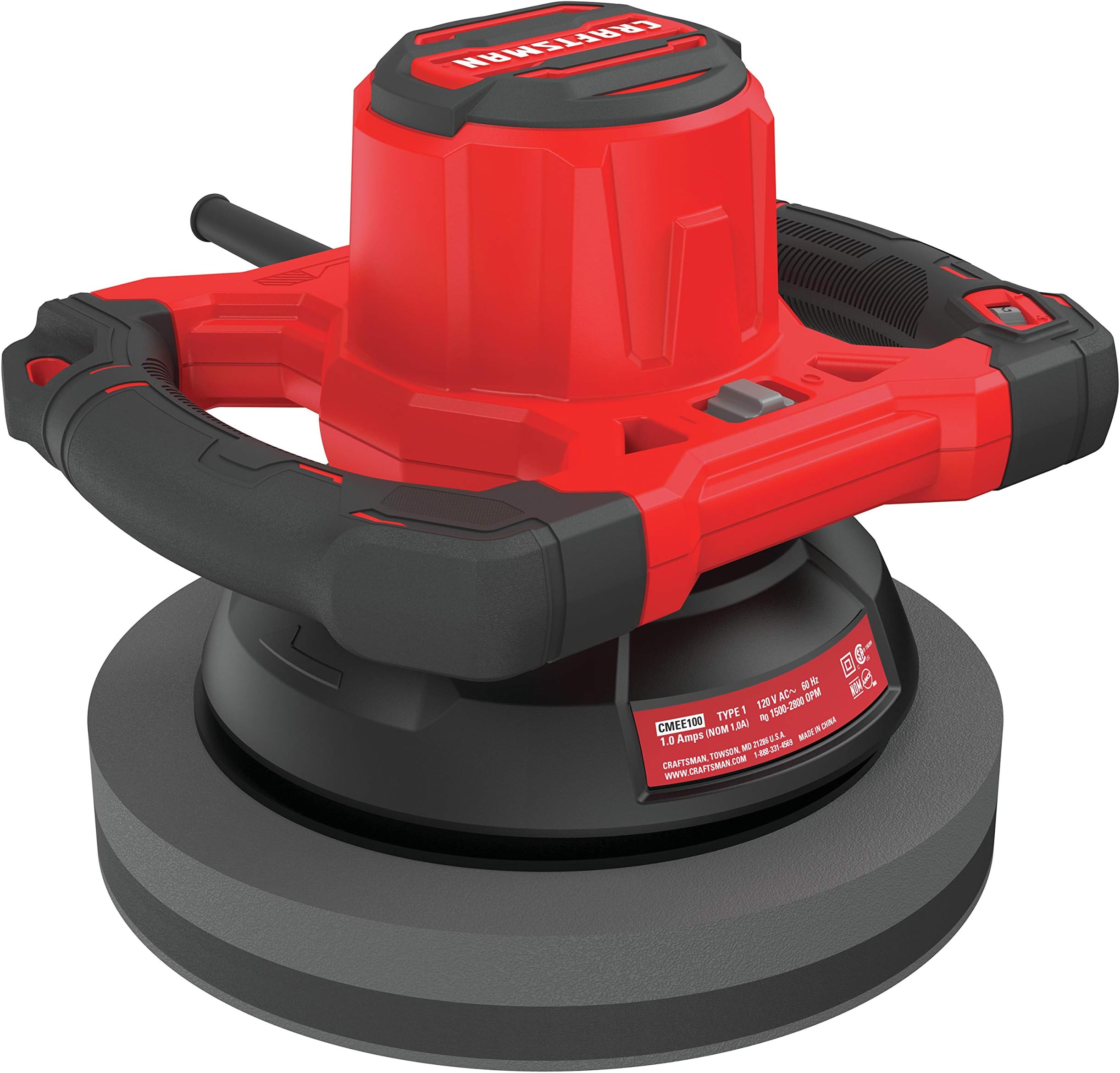 CRAFTSMAN V20 Cordless Buffer Polisher, Orbital Polisher for Car ...