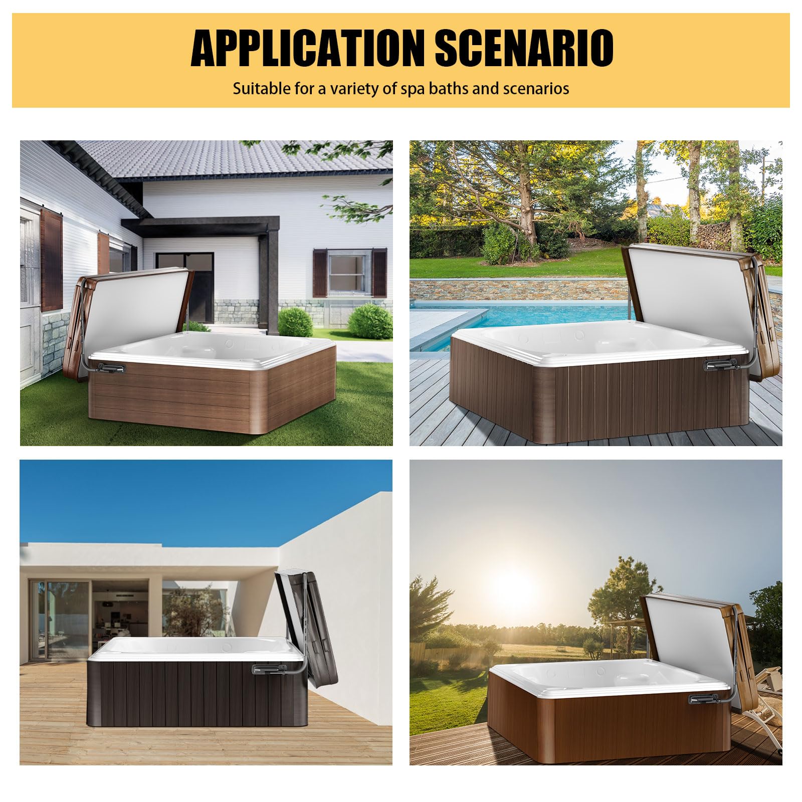 Doniks Spa Cover Lifts,Cover Lifts Pivot Top Mount Spa & Hot Tub Cover ...