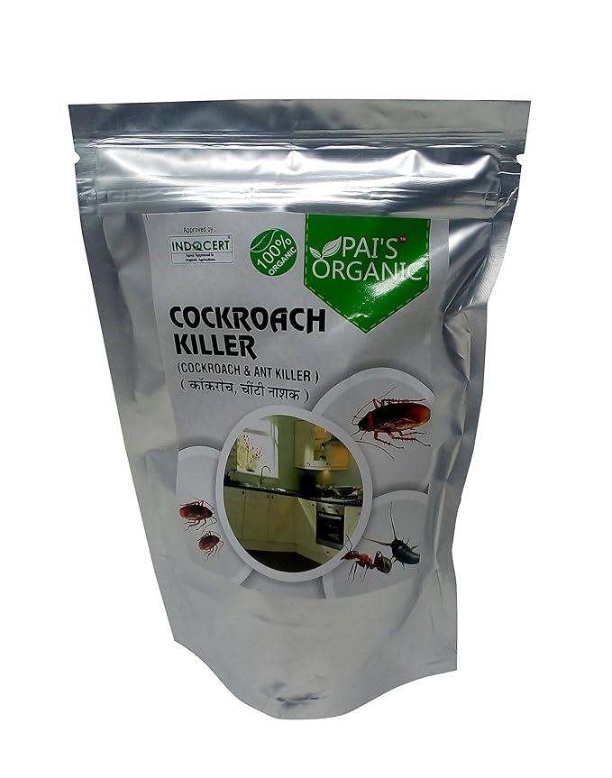Pai’s Organic Cockroach Killer, 250g Pouch : Amazon.in: Health ...