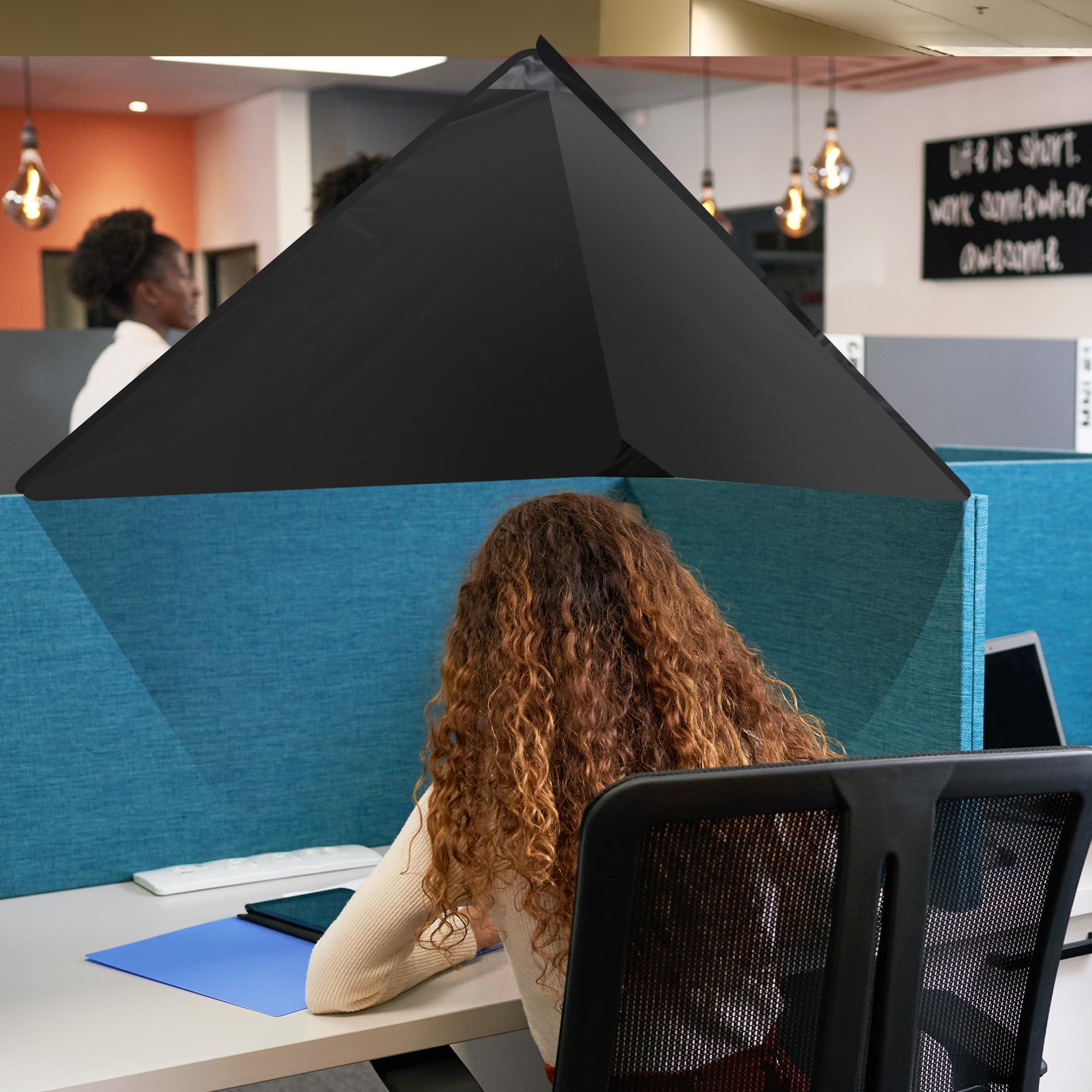 Overhead Light Blockers Amazon.com: BALAPET Foldable Office Cubicle