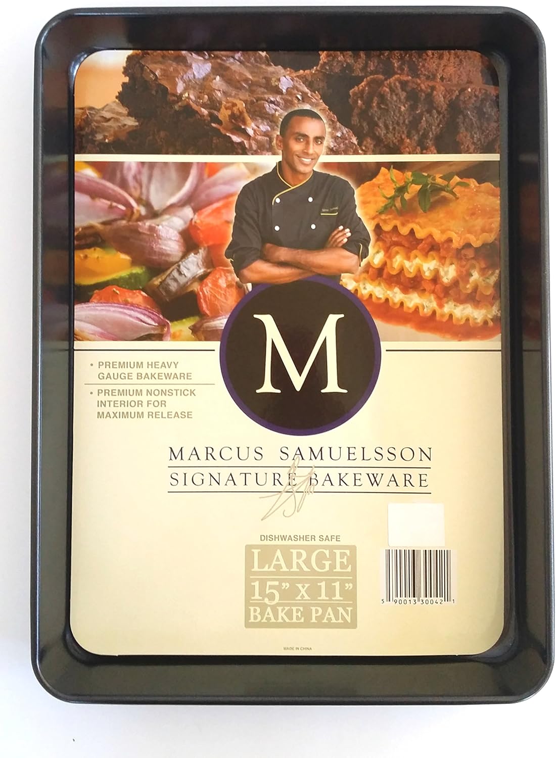 Amazon.com: Celebrity Chef Marcus Samuelsson Signature Bakeware Large ...