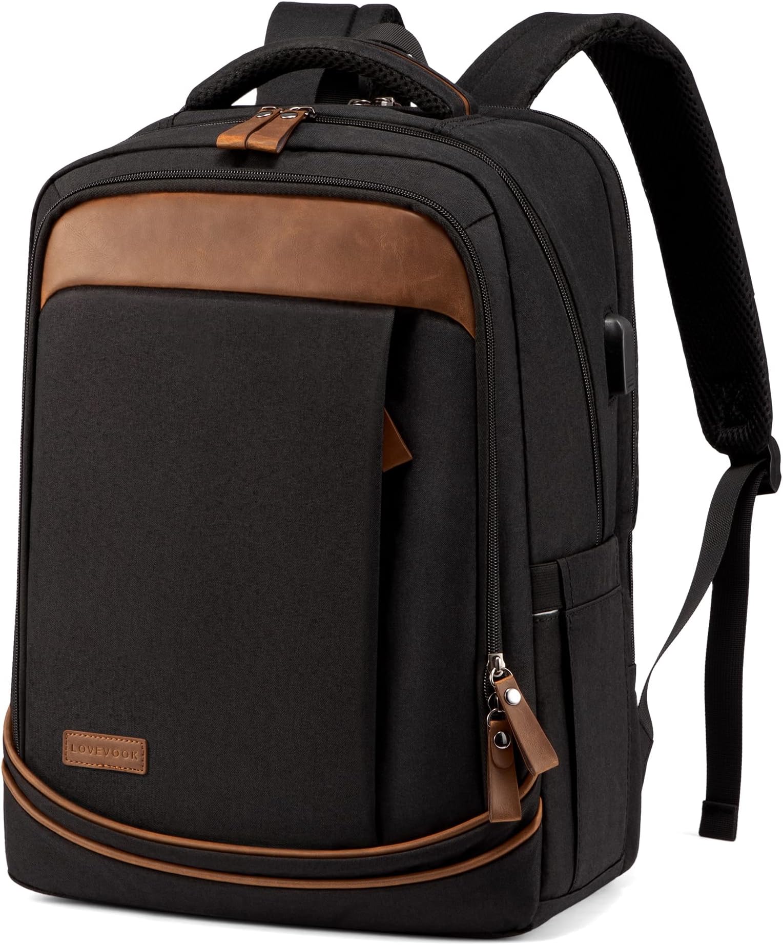 Amazon.com: LOVEVOOK Travel Laptop Backpack Large Daypack with USB Port ...