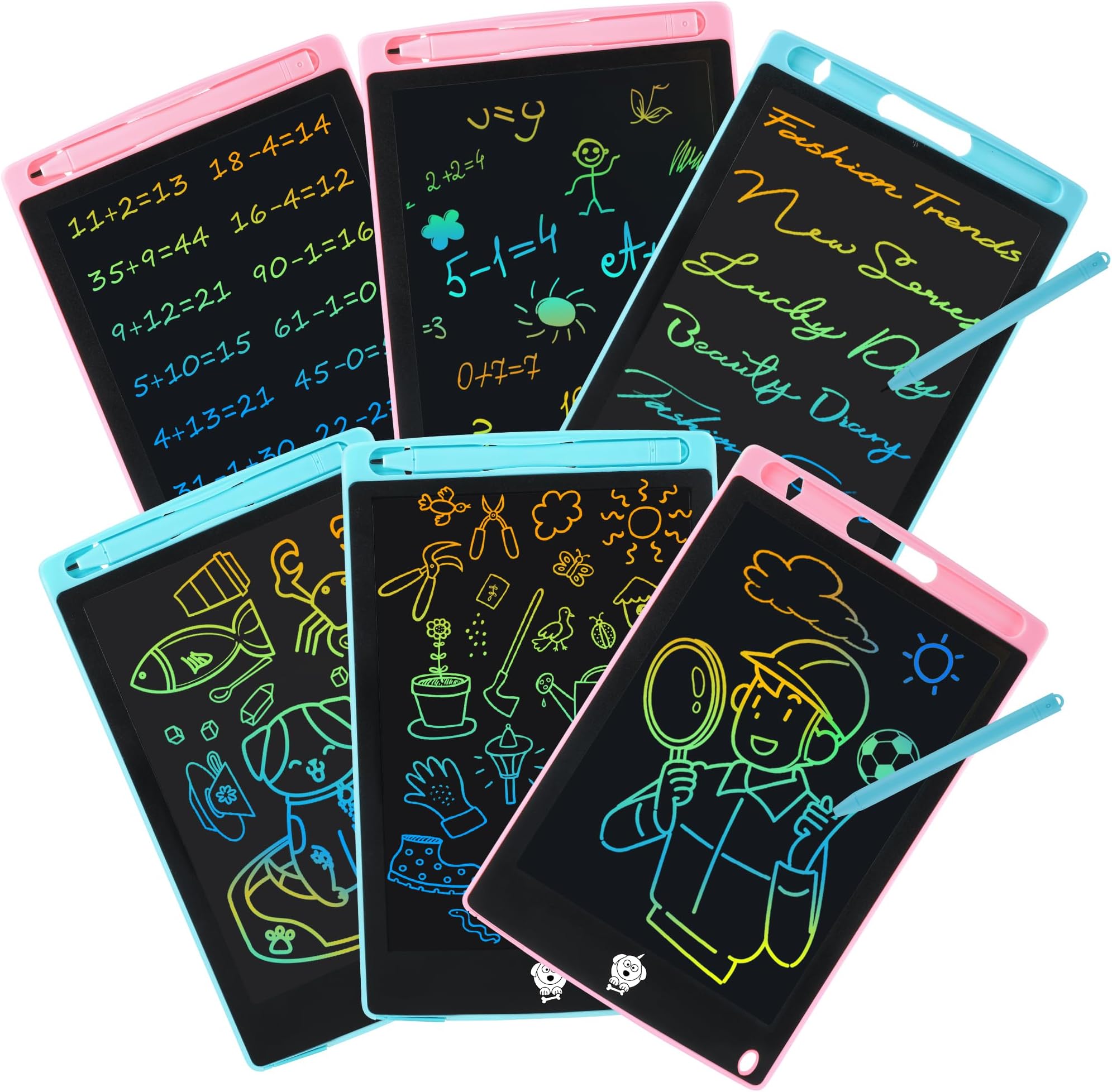 Amazon.com: LCD Writing Tablet for Kids 8.5 inch: FunforFun! Drawing ...