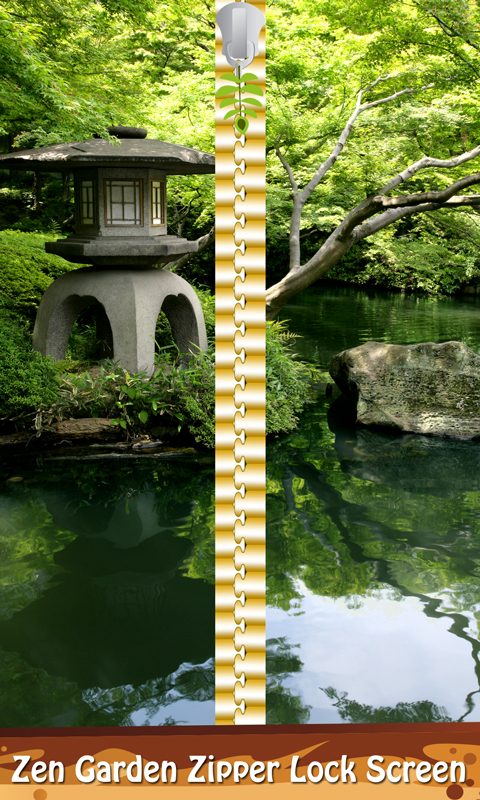 Zen Garden Zipper Lock Screen - App on Amazon Appstore