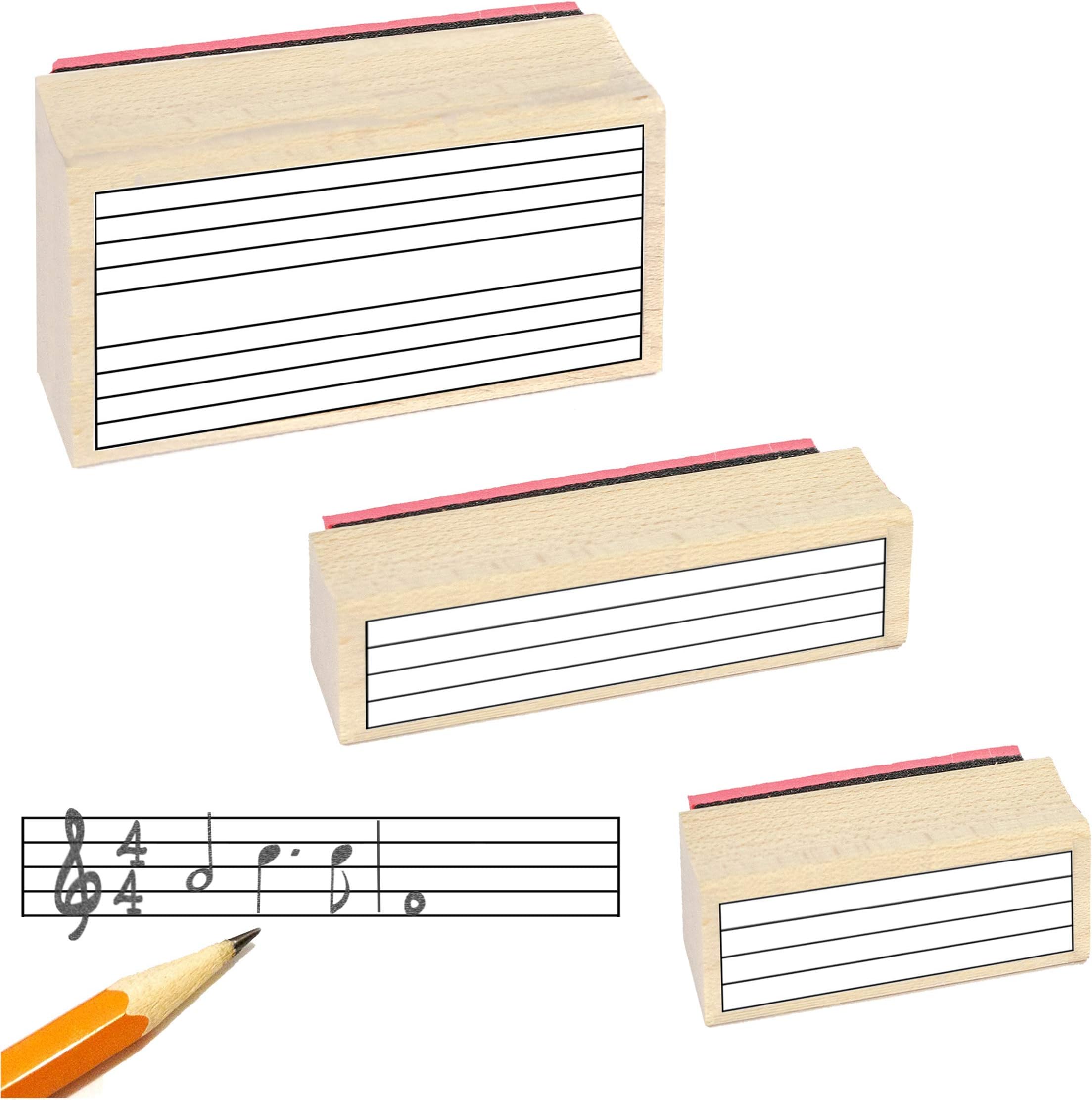 Amazon.com: Guitar Teacher Rubber Stamp Gift Pack. (4 Useful Stamps for ...