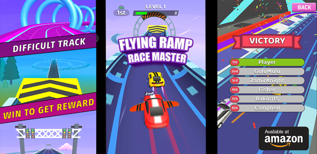 Ramp Race Master 3D - Flying Car Racing Driving Simulator:Amazon.com ...