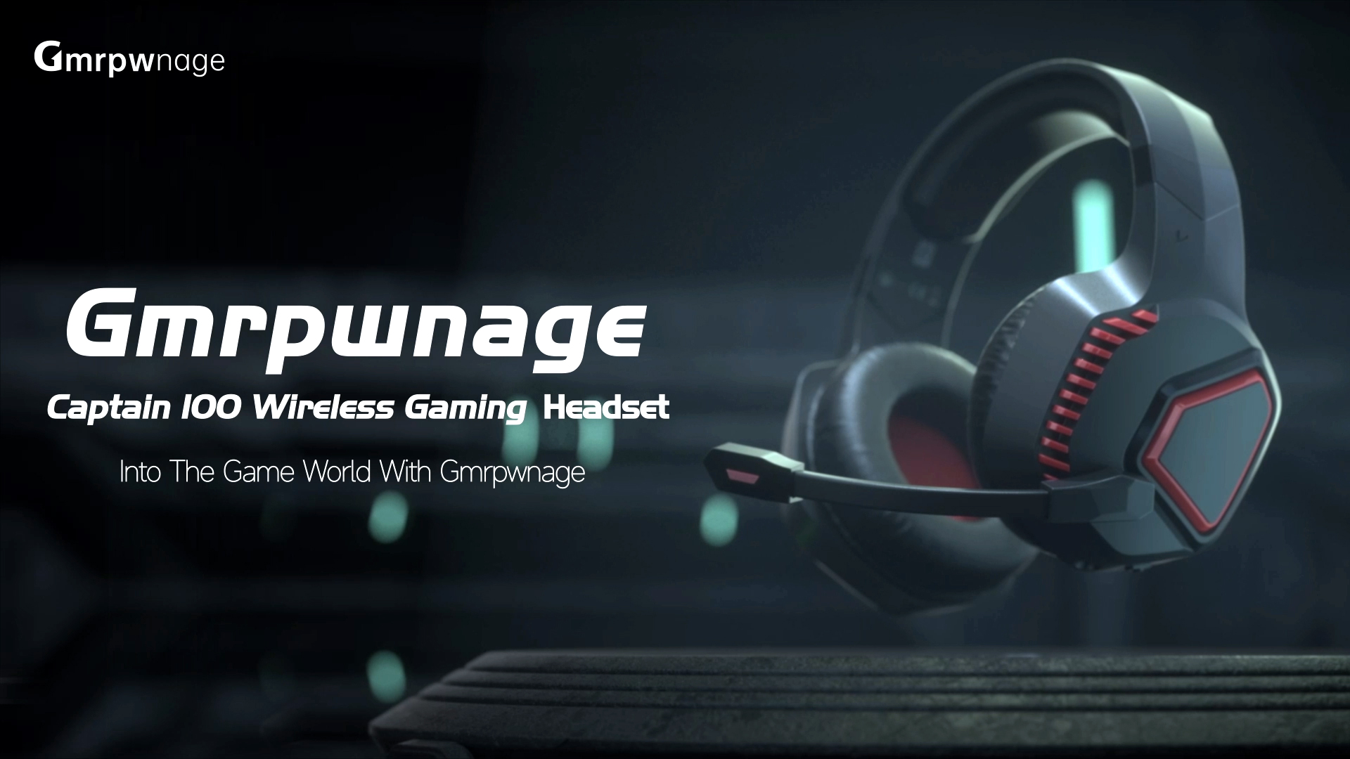 Watch GMRPWNAGE Captain 100 Gaming Headset Wireless with Mic on Amazon Live
