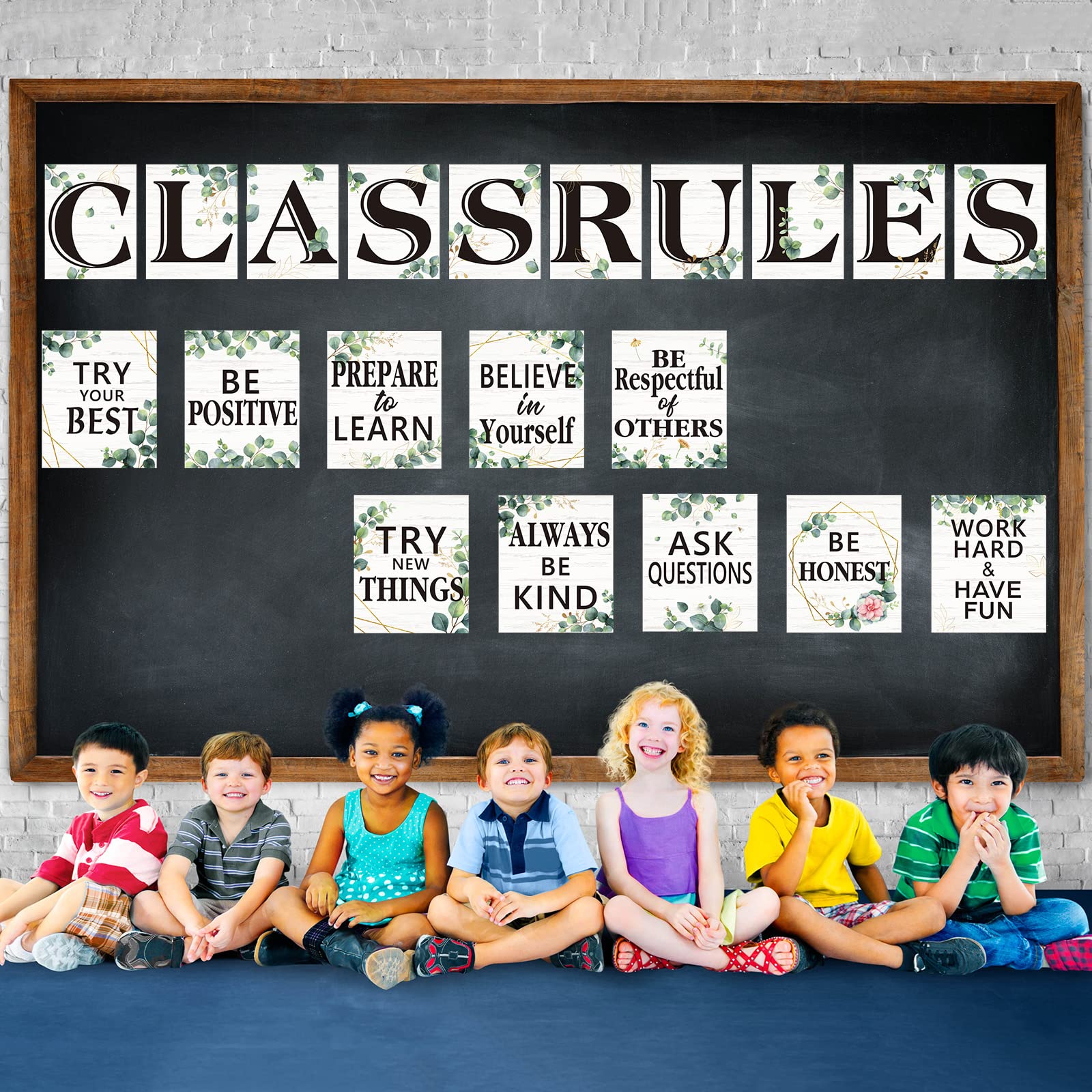 Rustic Classroom Decoration Clabby 20-Piece Classroom Decor Set ...