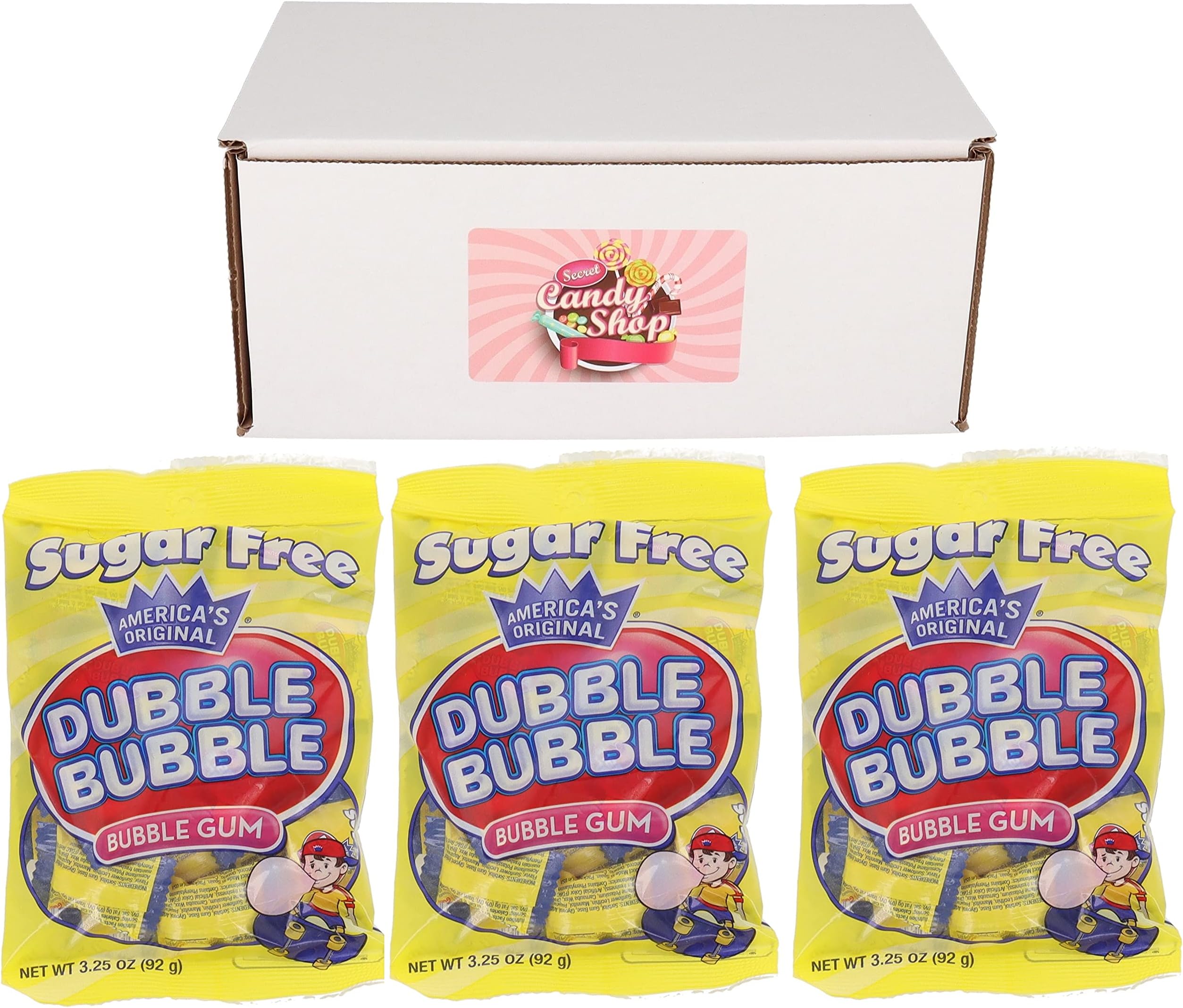 Amazon.com : Classic Bubble Gum 1.5 Pound Bag - Original Flavor Bubble ...