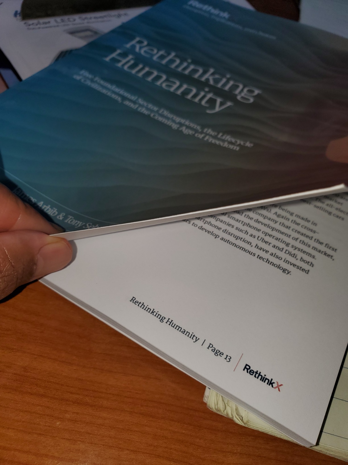 Amazon.com: Rethinking Humanity: Five Foundational Sector Disruptions ...