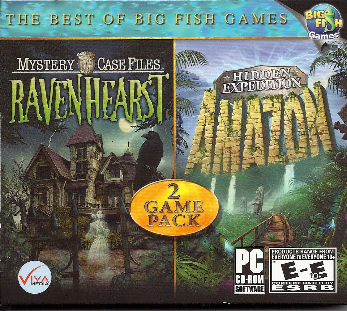 Viva Media Big Fish Gams 2 Game Pack Mystery Case Files Ravenhearst And ...