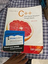 Amazon.com: Starting Out with C++ from Control Structures to Objects: 9780134498379: Gaddis ...