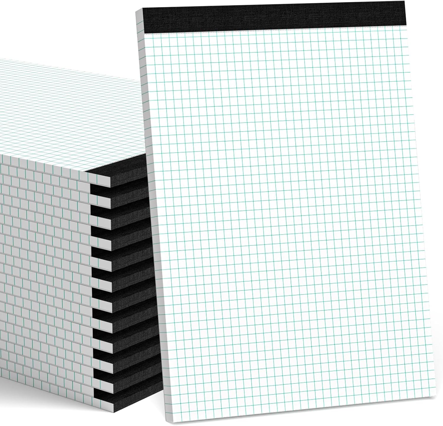 Amazon.com : Zaviko Graph Paper Pad 8.5 x 11, 24 Pack, 4x4 Graph Ruled ...