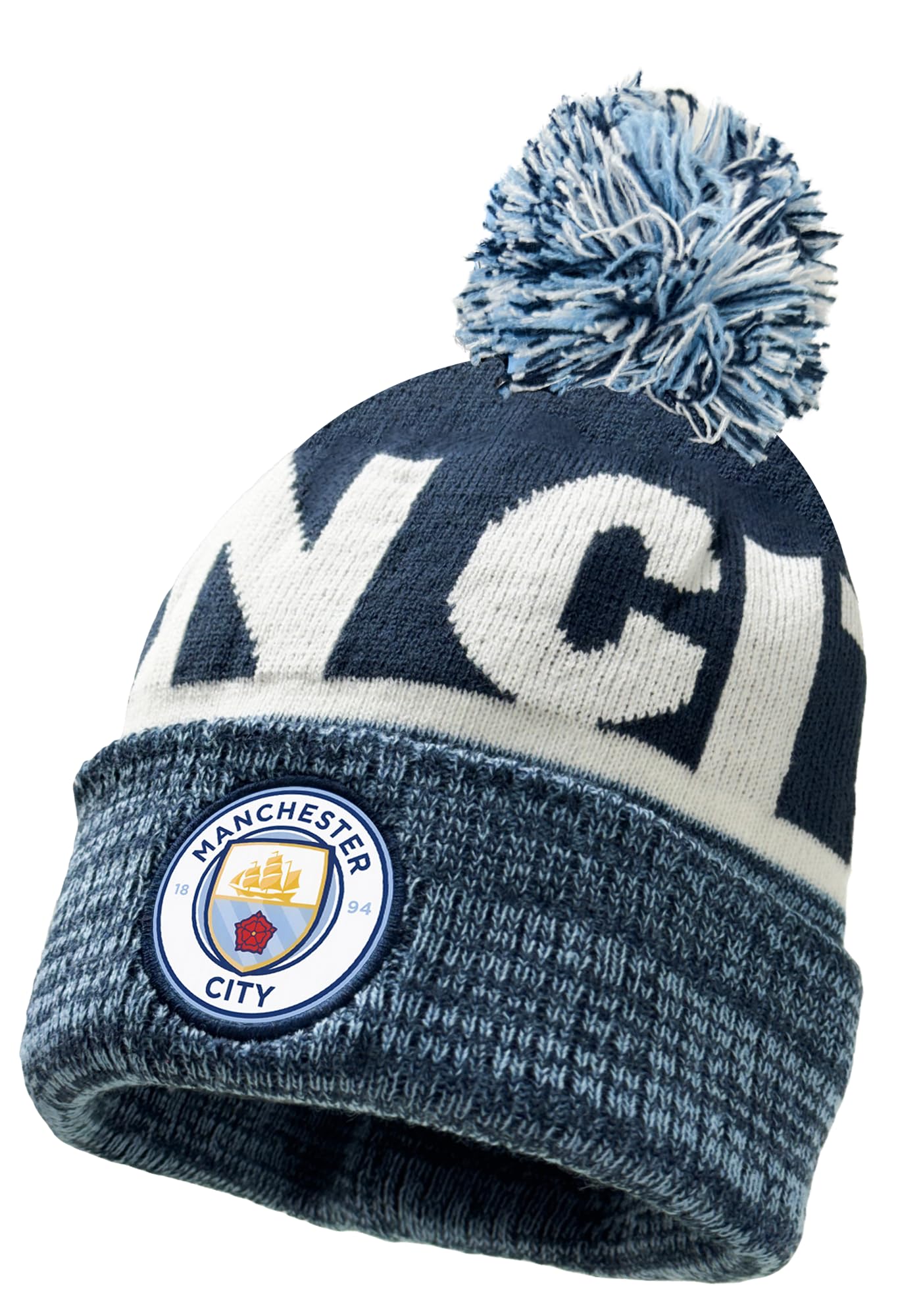Amazon.com: Fan Ink Manchester City Beanie Knitted Ski Hat, Licensed ...