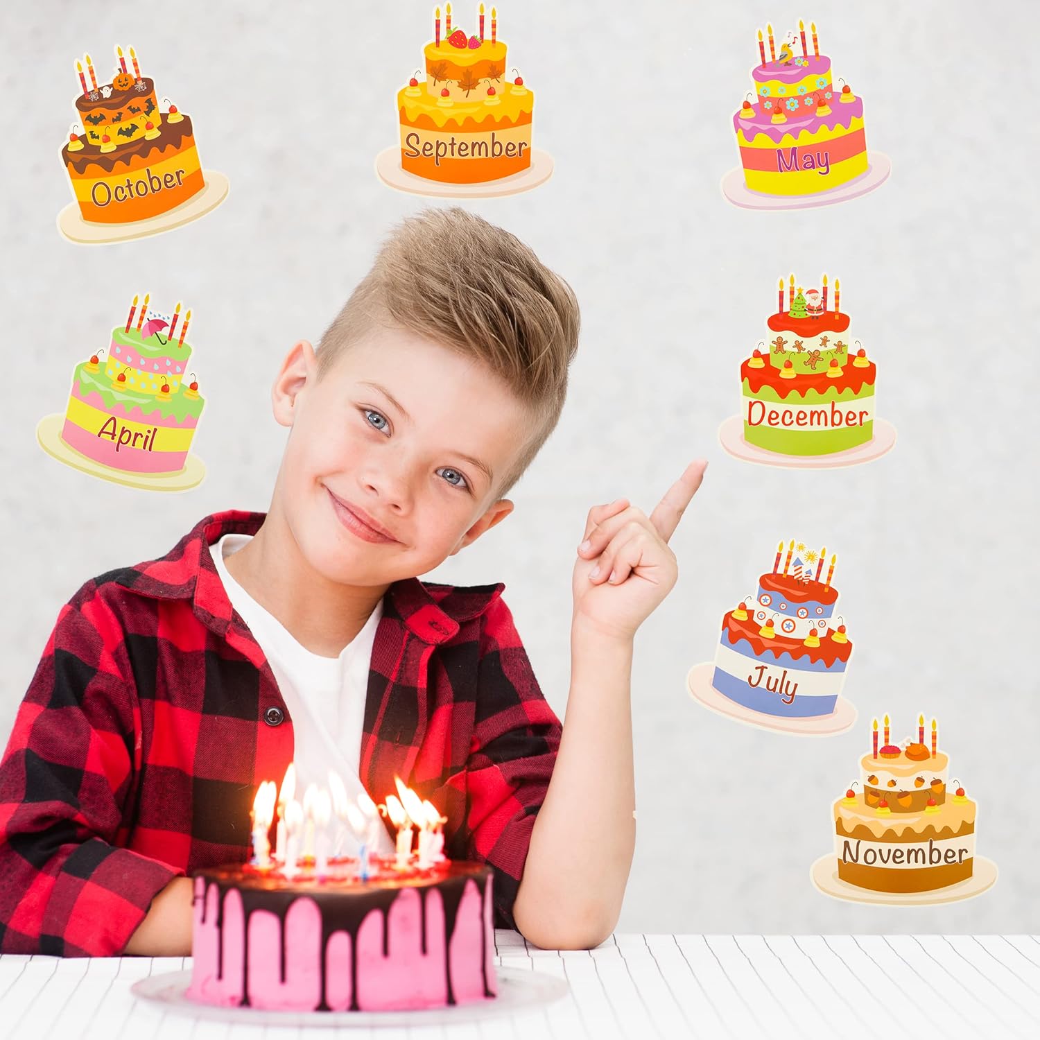 Happy Birthday Bulletin Board Set - 20 pcs, Chile | Ubuy