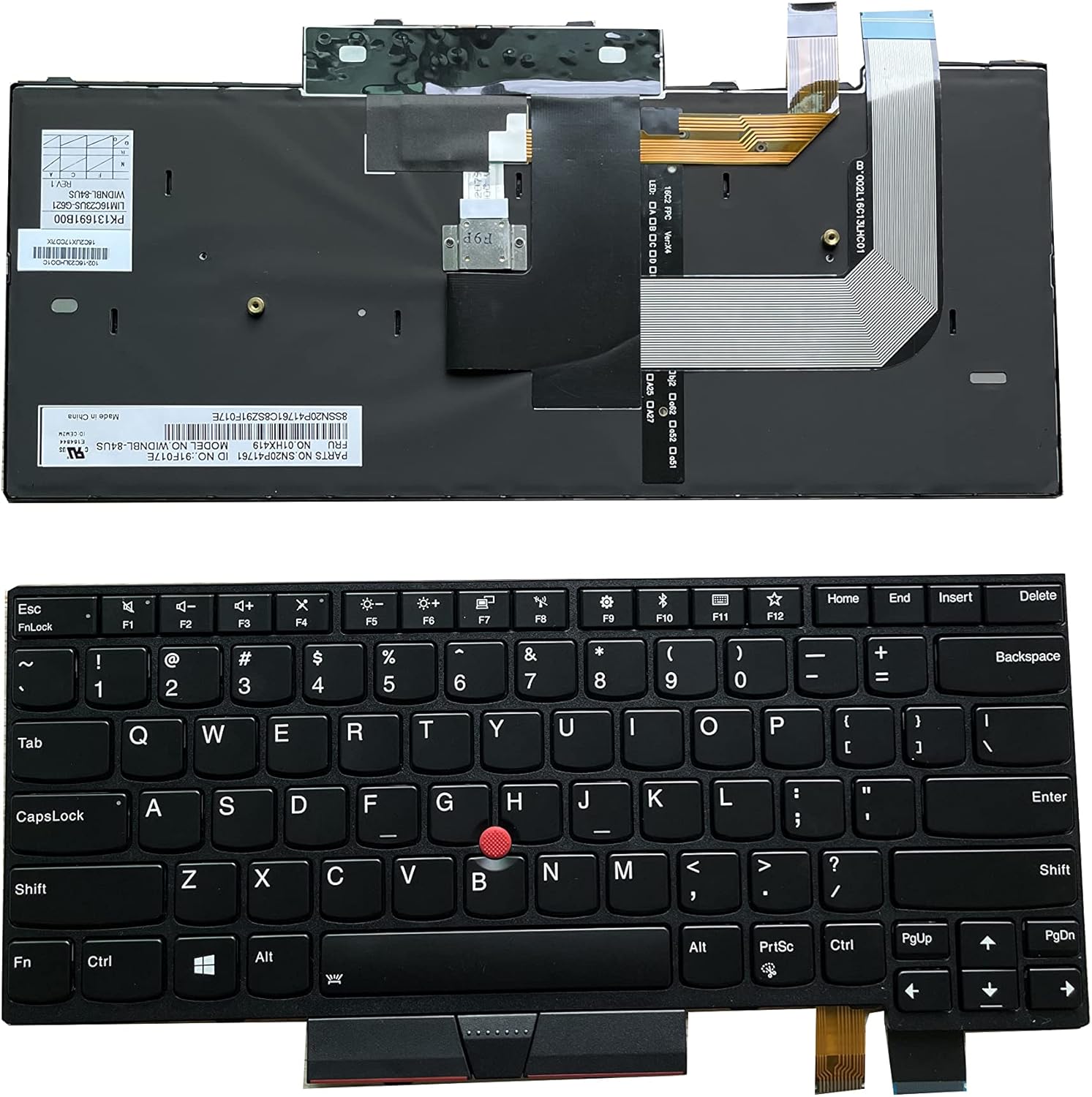 Amazon.com: Key-ddp Keyboard Replacement for Lenovo IBM ThinkPad: T470 ...