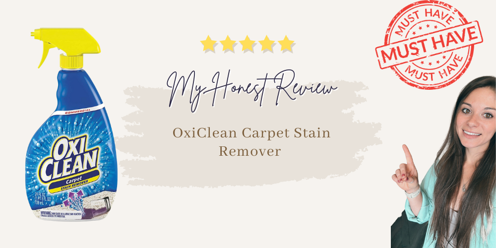Watch HONEST Review of OxiClean Carpet Stain Remover - LOVE! on Amazon Live